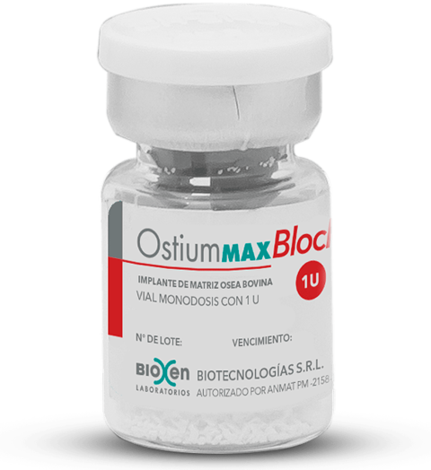 OstiumMax Block (en desarrollo) | Laboratorios Bioxen